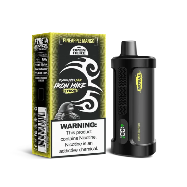 Ripley - VAPE PINEAPPLE MANGO TYSON L 15000 PUFF