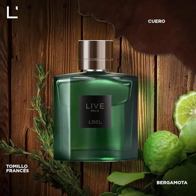 PERFUME PARA HOMBRE LIVE POLO 100 ML LBEL