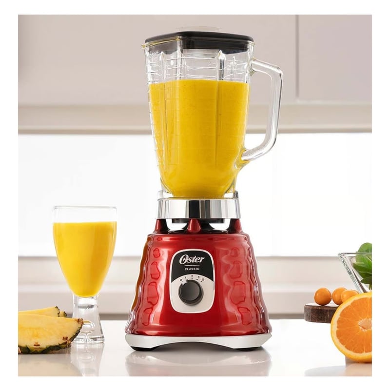 LICUADORA OSTER BLST4126R CLÁSICA 3 VELOCIDADES CON PERILLA ERGONÓMICA