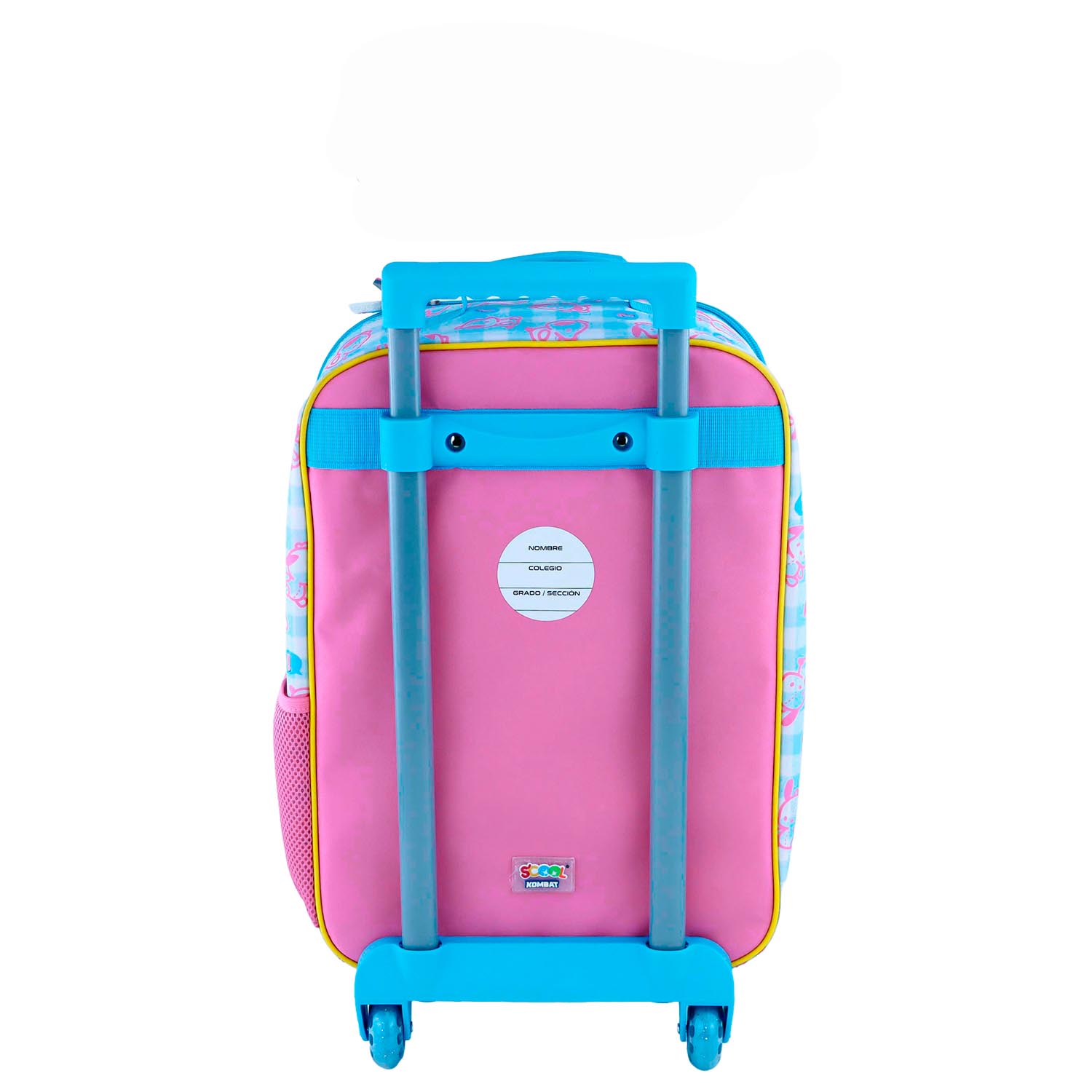 SET MOCHILA POCHACCO MALETA NIÑA + LONCHERA + CARTUCHERA SCOOL KOMBAT ...