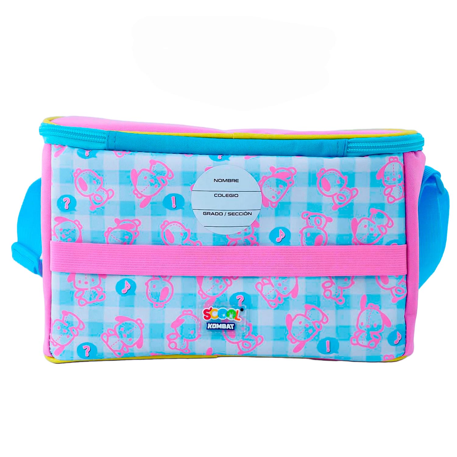 SET MOCHILA POCHACCO MALETA NIÑA + LONCHERA + CARTUCHERA SCOOL KOMBAT ...