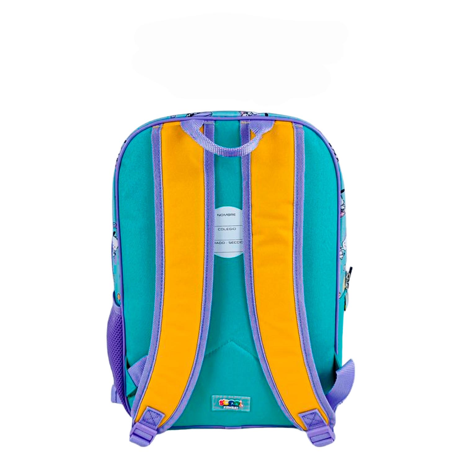 SET MOCHILA POCHACCO SCOOL OFICIO MALETA ESPALDA LONCHERA CARTUCHERA ...