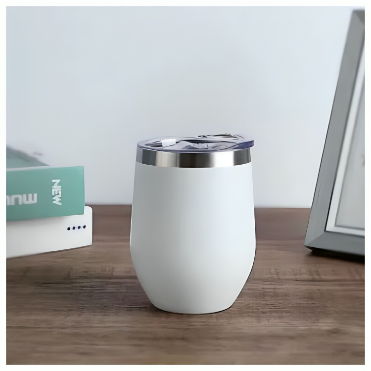 Ripley - VASO TÉRMICO MUG COLOR MATE WHITE DE ACERO INOXIDABLE 350 ML