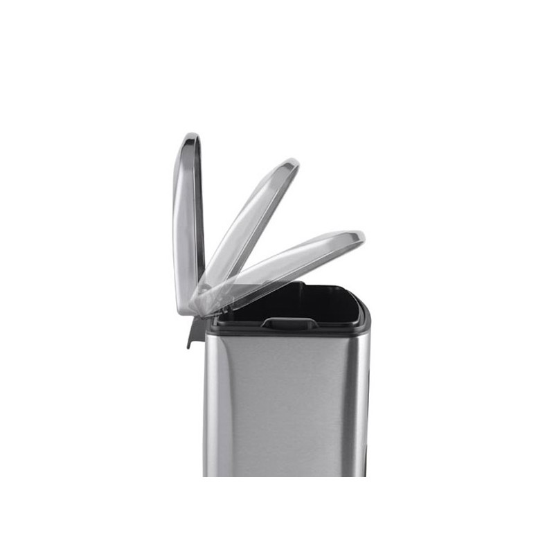 Ripley - PAPELERA 3LT INOX C/PEDAL (18X16.5X26CM)