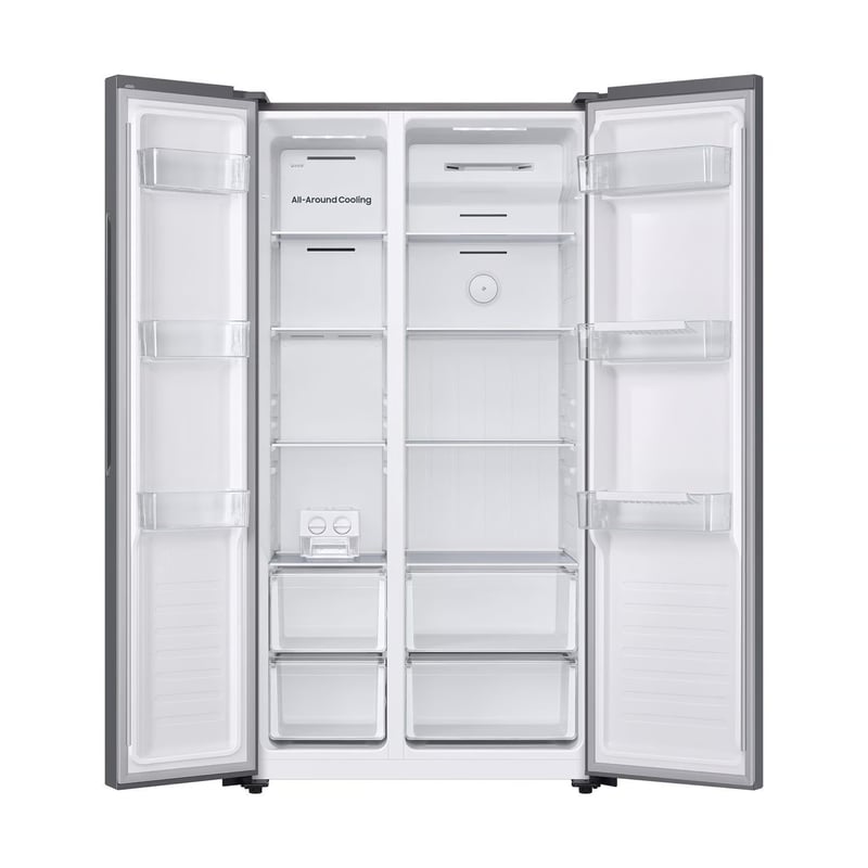 Ripley - REFRIGERADORA SAMSUNG RS52B3000M9 490L GRIS