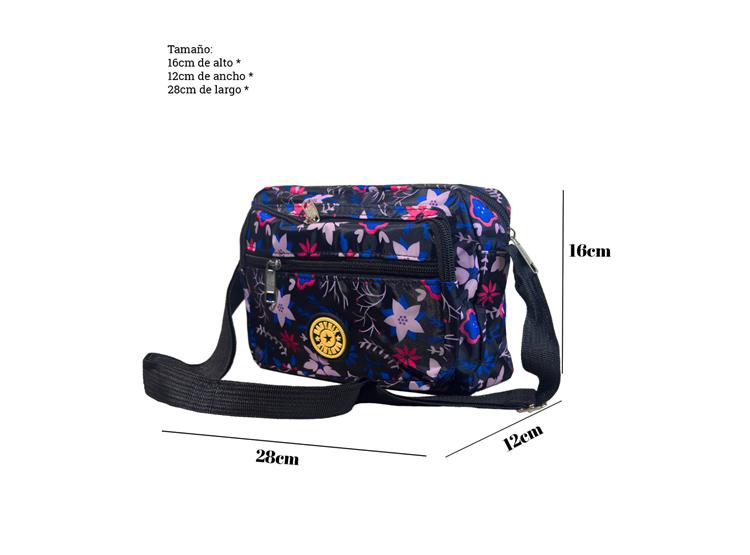 MORRAL CON DISEÑOS DE NYLON F2025-1