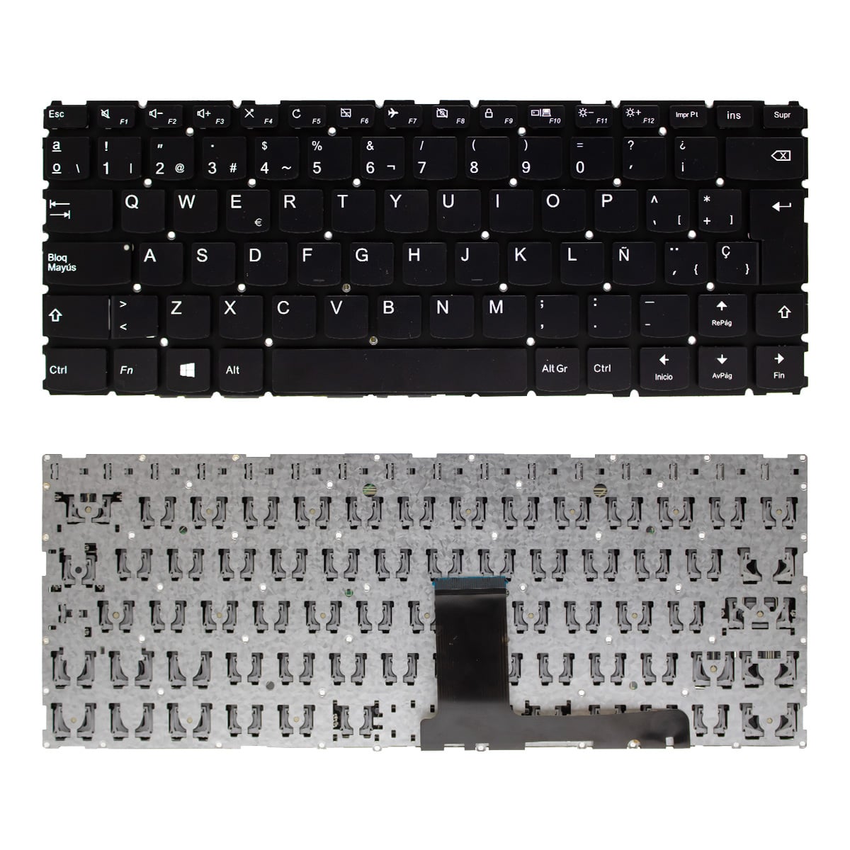 TECLADO PARA LAPTOP LENOVO IDEAPAD 310-14ISK V310-14 FLEX MEDIO