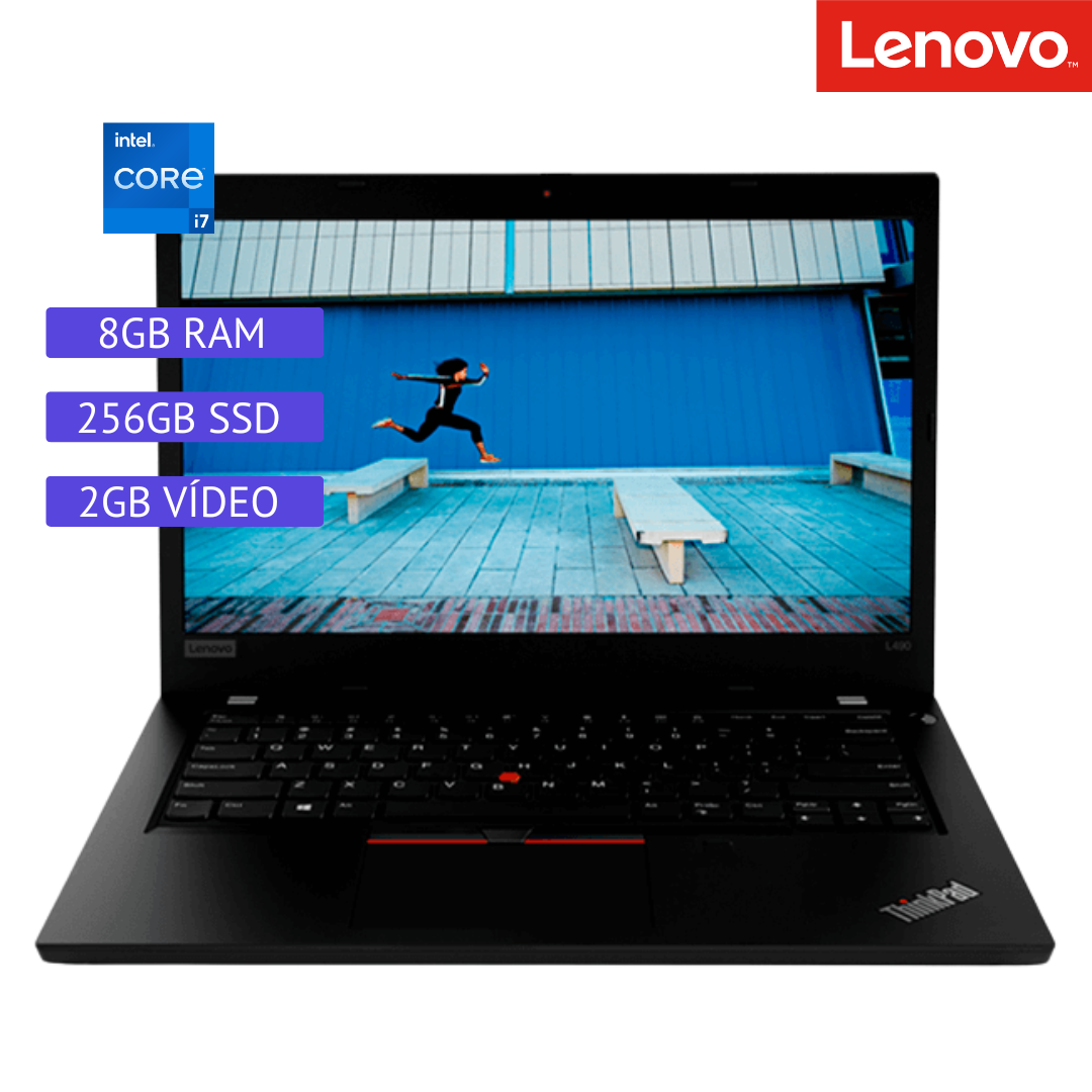 LAPTOP REACONDICIONADO LENOVO THINKPAD L490 CI7-8VA 8GB RAM 256SSD 2GB ...