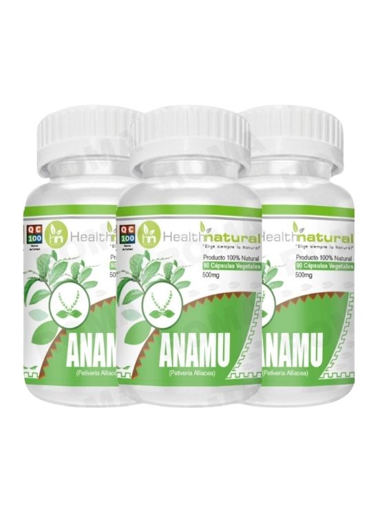 PACK 3 ANAMU HEALTHNATURAL 1500MG