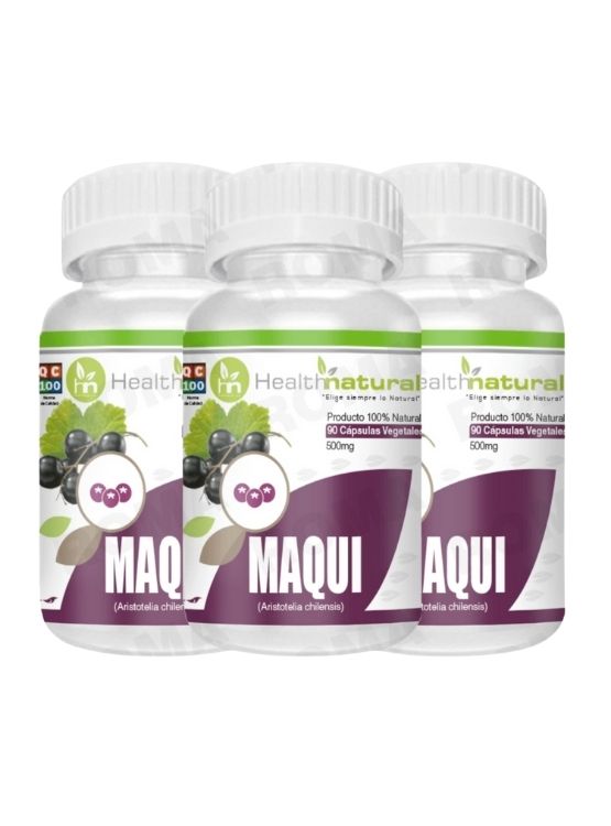 PACK 3 MAQUI HEALTHNATURAL 1500MG