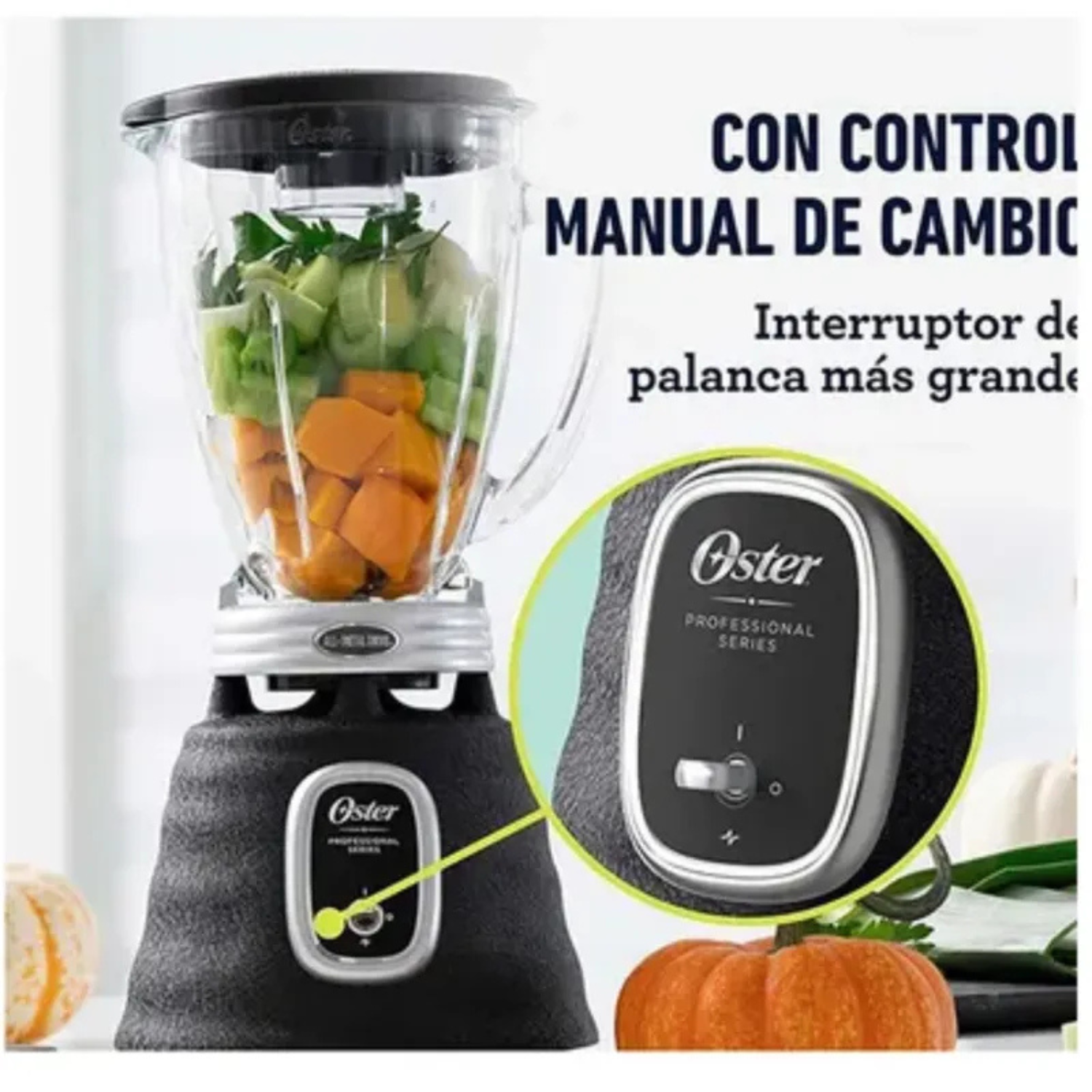 LICUADORA OSTER SERIE PROFESIONAL BLSTBPST - NEGRO