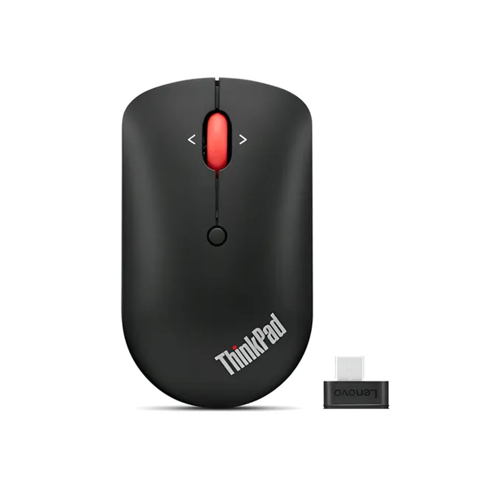 MOUSE INALÁMBRICO LENOVO THINKPAD ESSENTIAL, RECEPTOR USB TIPO-C, COLOR ...