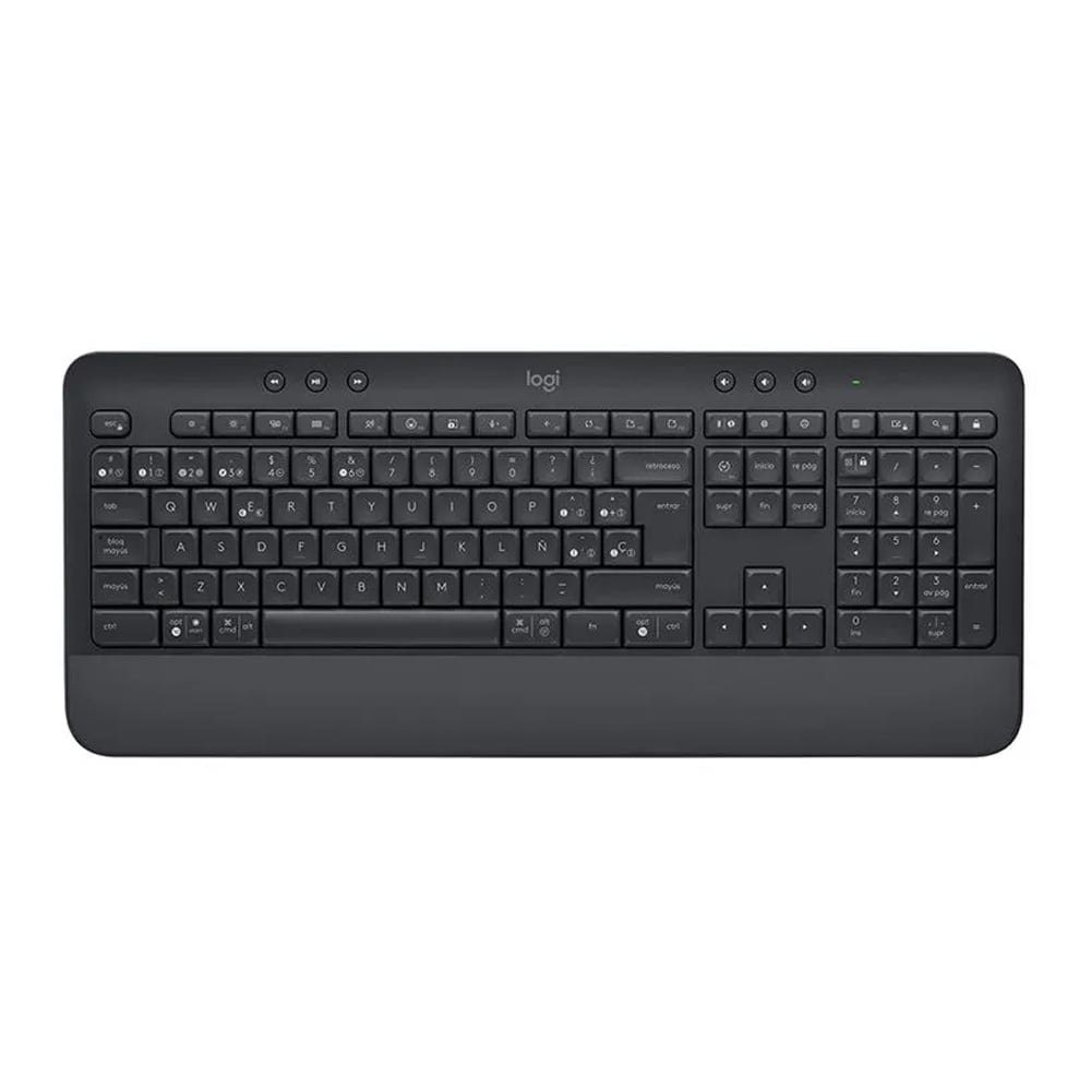 TECLADO LOGITECH SIGNATURE K650 INALÁMBRICO BLUETOOTH NEGRO - COMODIDAD ...