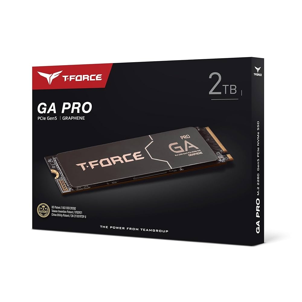 SSD T-FORCE GA PRO M.2 2TB GEN5 - ALTA VELOCIDAD Y RENDIMIENTO EXTREMO ...