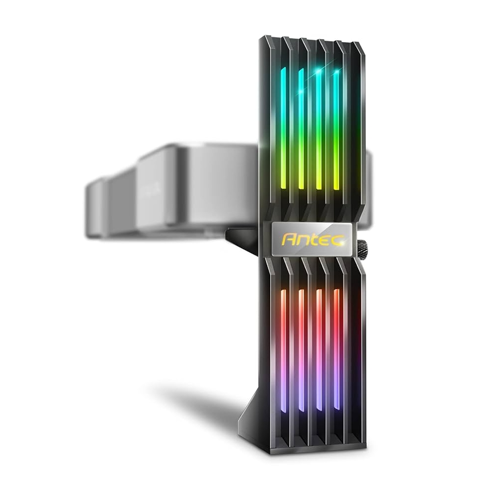 SOPORTE GPU ARGB ANTEC AT-IGPUH-ARGB-BK - ELEGANTE Y COMPATIBLE CON ...