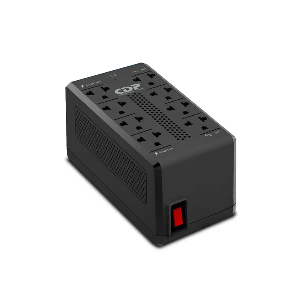 ESTABILIZADOR RAVR 900VA 450W CON 8 SALIDAS - PROTECCIÓN EFICIENTE PARA ...