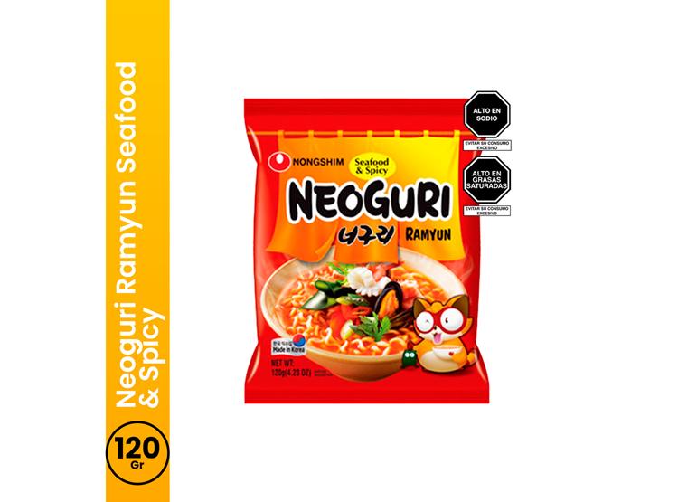 NEOGURI RAMYUN SEAFOOD Y SPICY 120GR