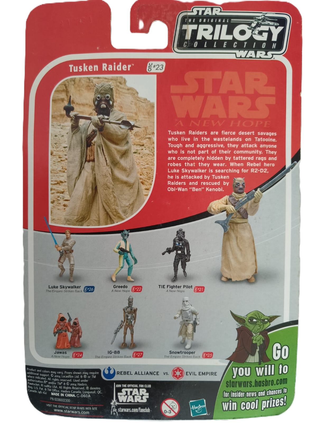 STAR WARS TRILOGY COLLECTION TUSKEN RIDER