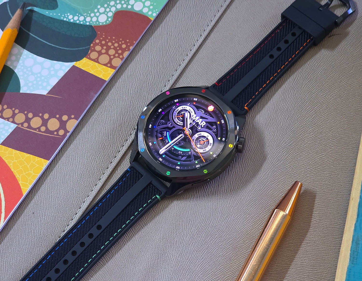 SMARTWATCH XIAOMI WATCH S4 AMOLED GPS HYPER OS 2 - RAINBOW