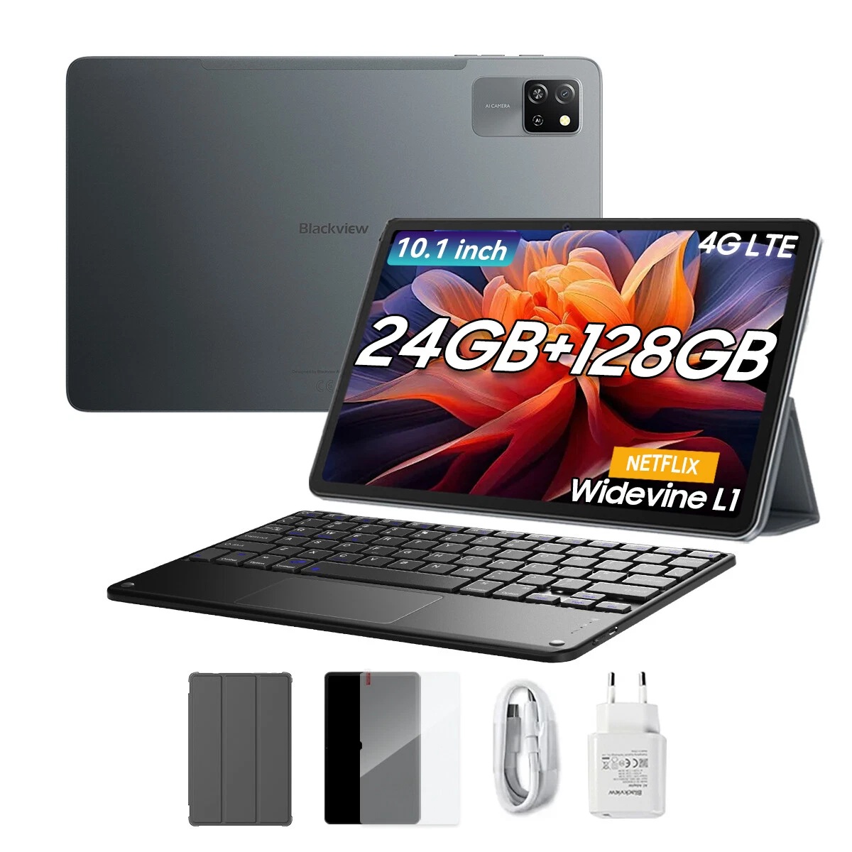 TABLET BLACKVIEW TAB 60 PRO 4G 10.1' 24GB+128GB COMBO - GRIS