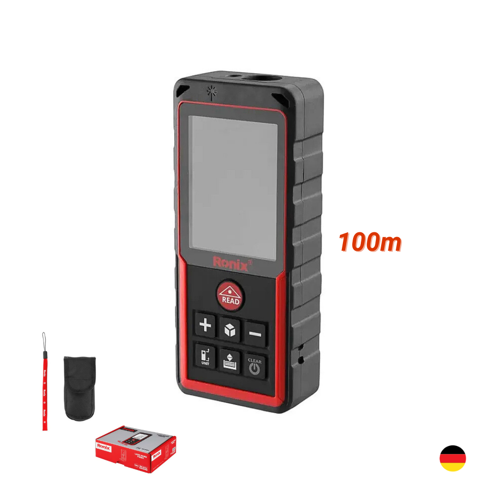 MEDIDOR DE DISTANCIA LASER 100 METROS RONIX RH-9353