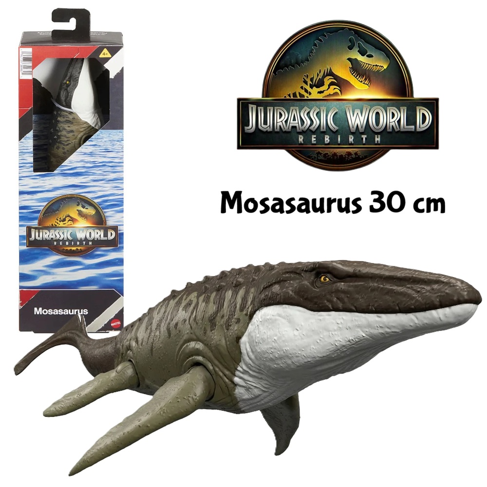 JURASSIC WORLD REBIRTH MOSASAURUS 30 CM