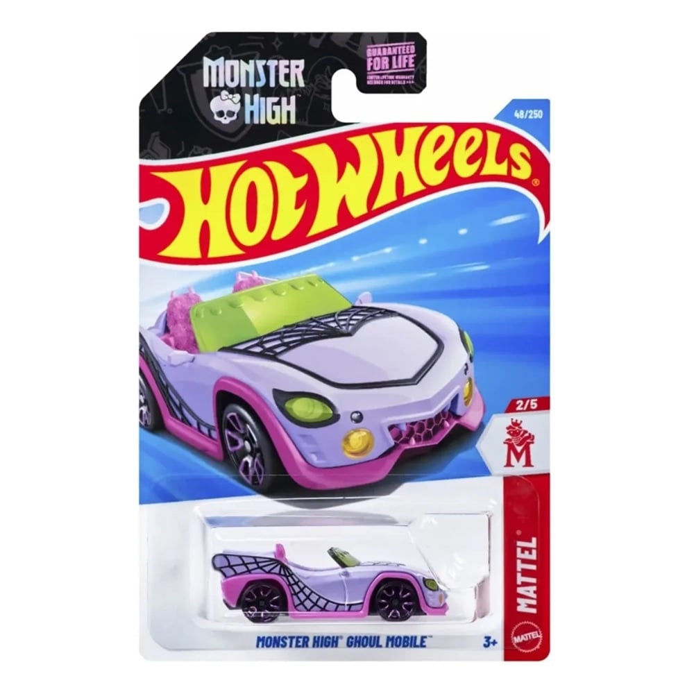 HOT WHEELS MONSTER HIGH GHOUL MOBILE JJJ19
