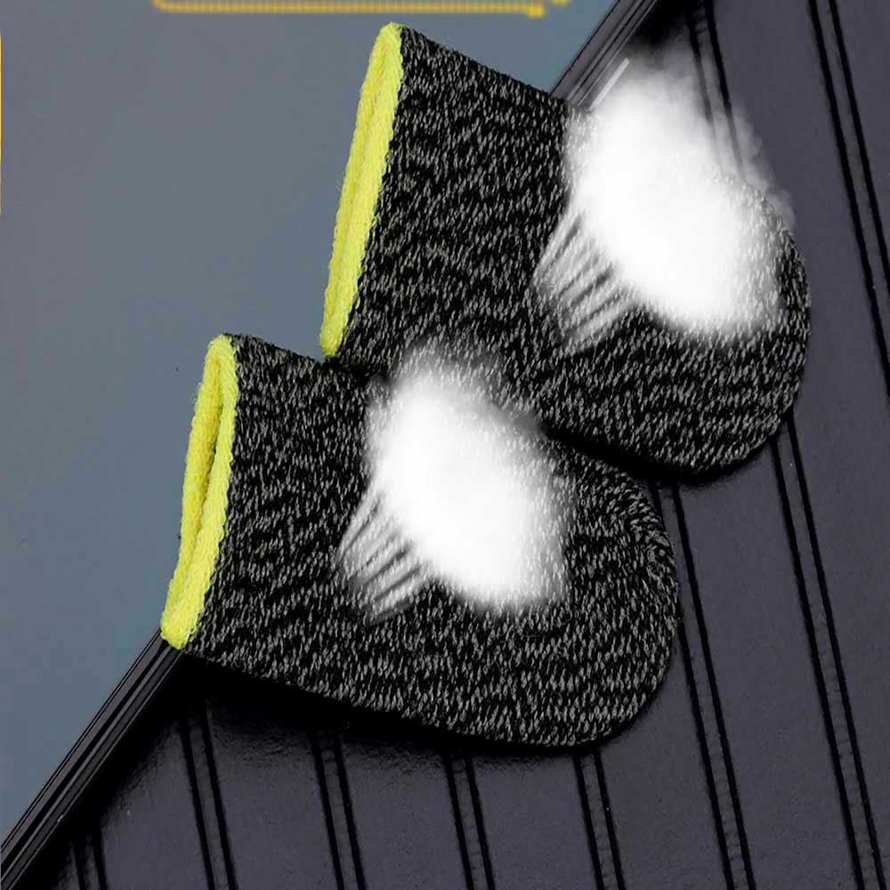 GUANTES GAMER DEDO DISPARADOR 2UND CELULAR TABLET DEDAL ANTISUDOR
