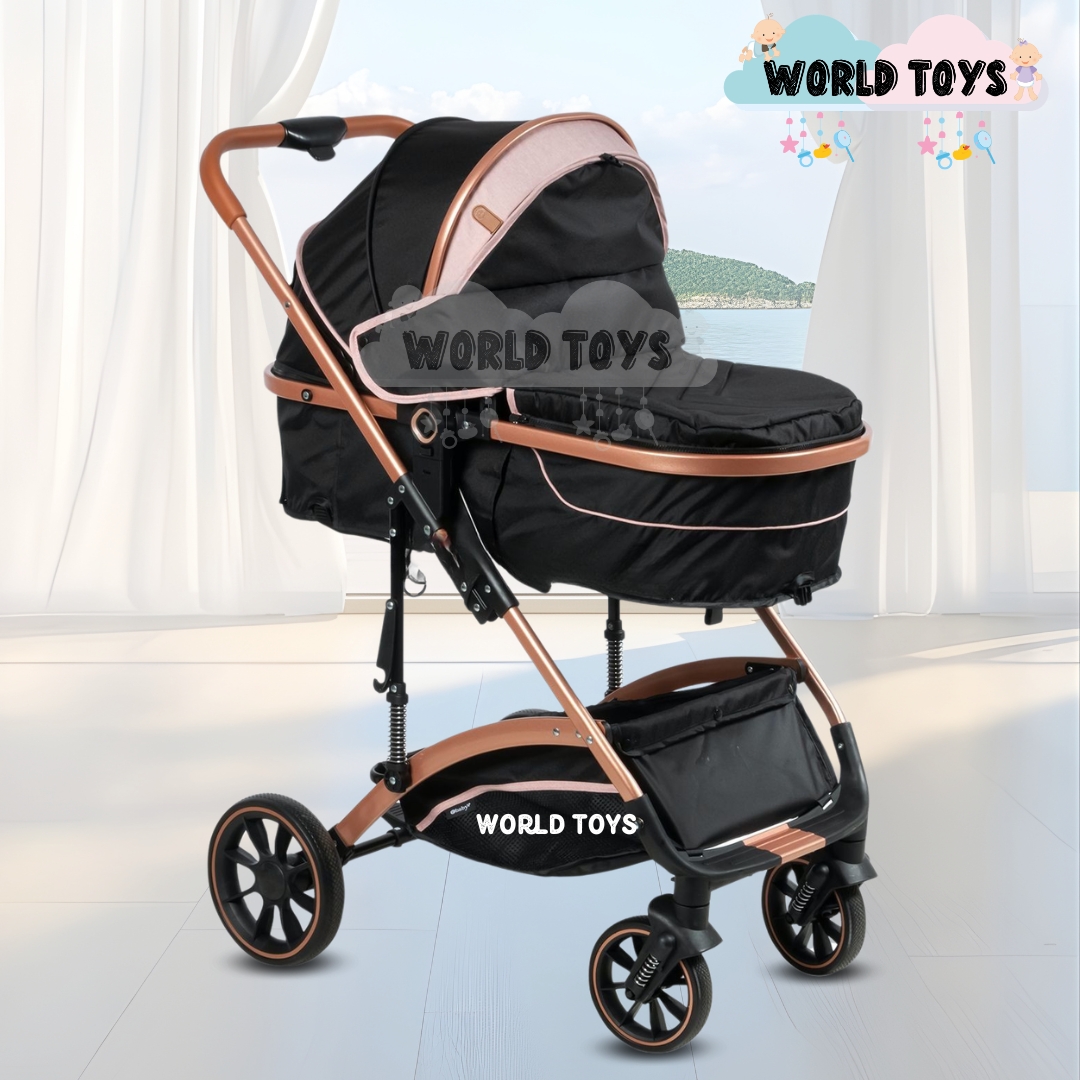 COCHE MOISES «BABY MIAMI» EDICIÓN LIMITADA ROSADO