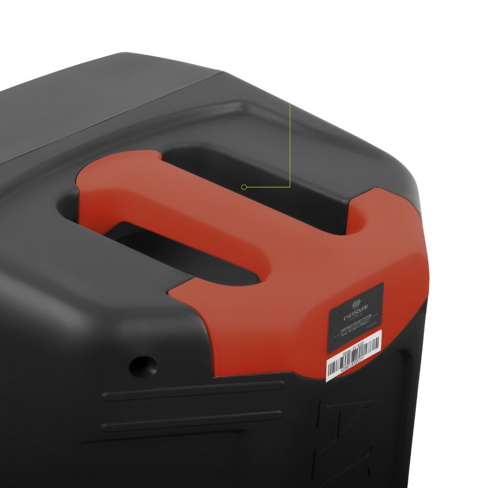 PARLANTE EVERSOUND FLAMING 8'' EV 3000 BLUETOOTH