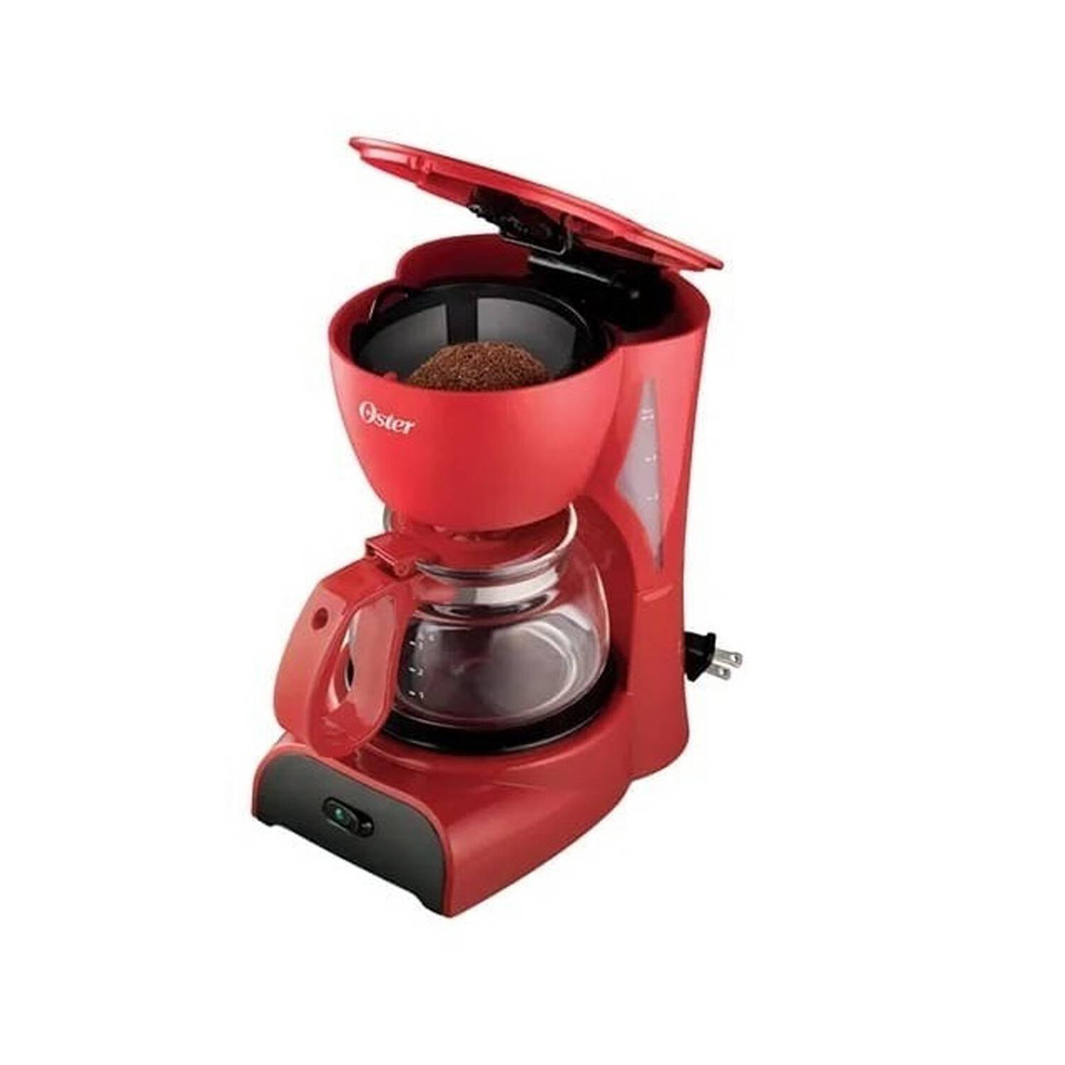 CAFETERA OSTER DE 4 TAZAS ROJO BVSTDCDR5R