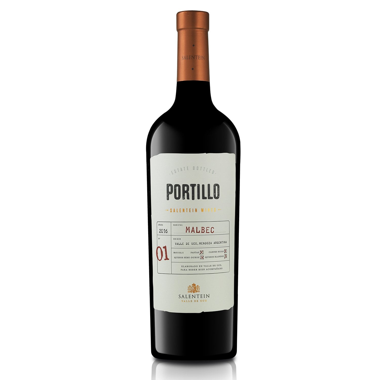 Ripley - VINO MALBEC SALENTEIN 750 ML PORTILLO