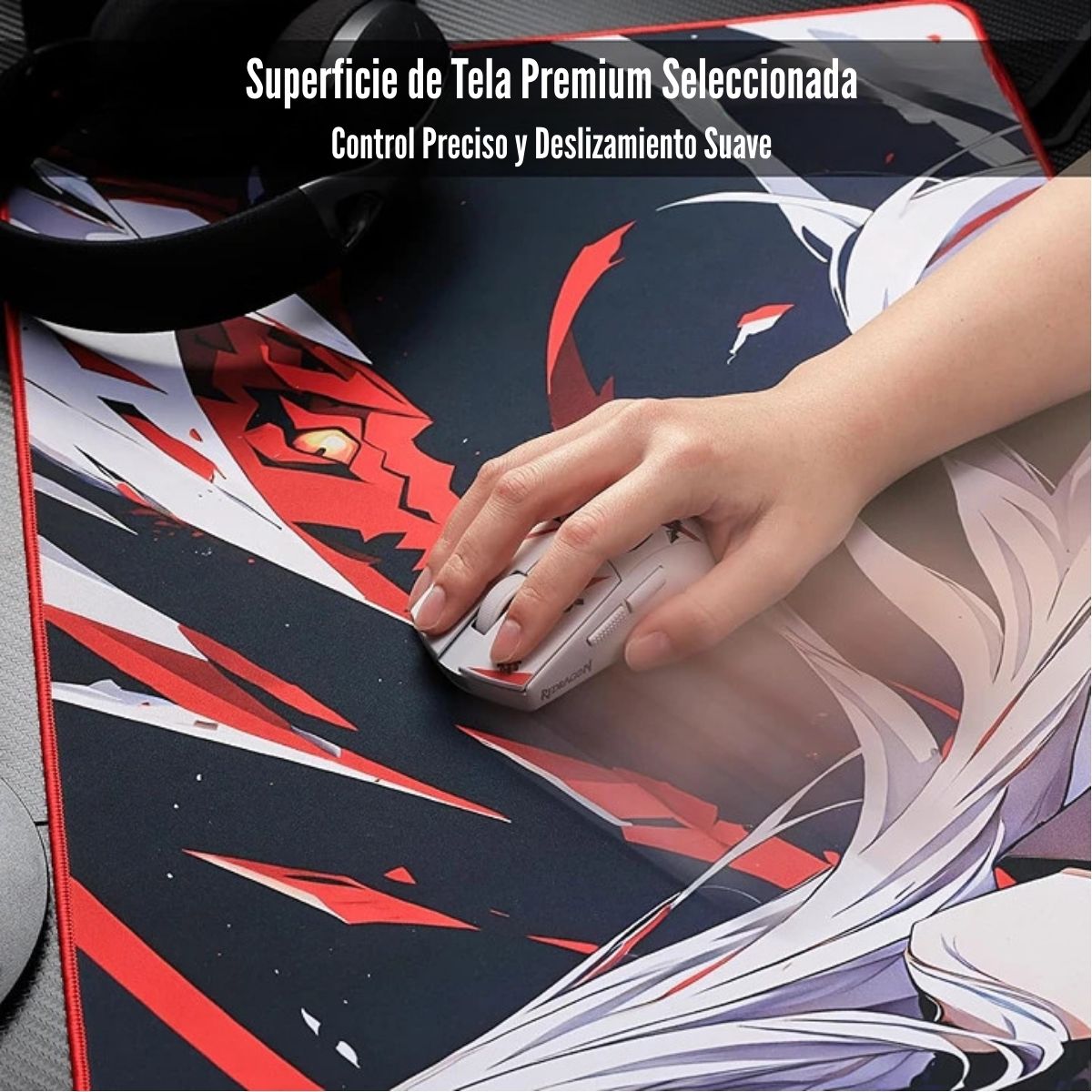 REDRAGON - MOUSEPAD AK L P047 ANIME TAMAÑO: 900 X 400 X 3 MM