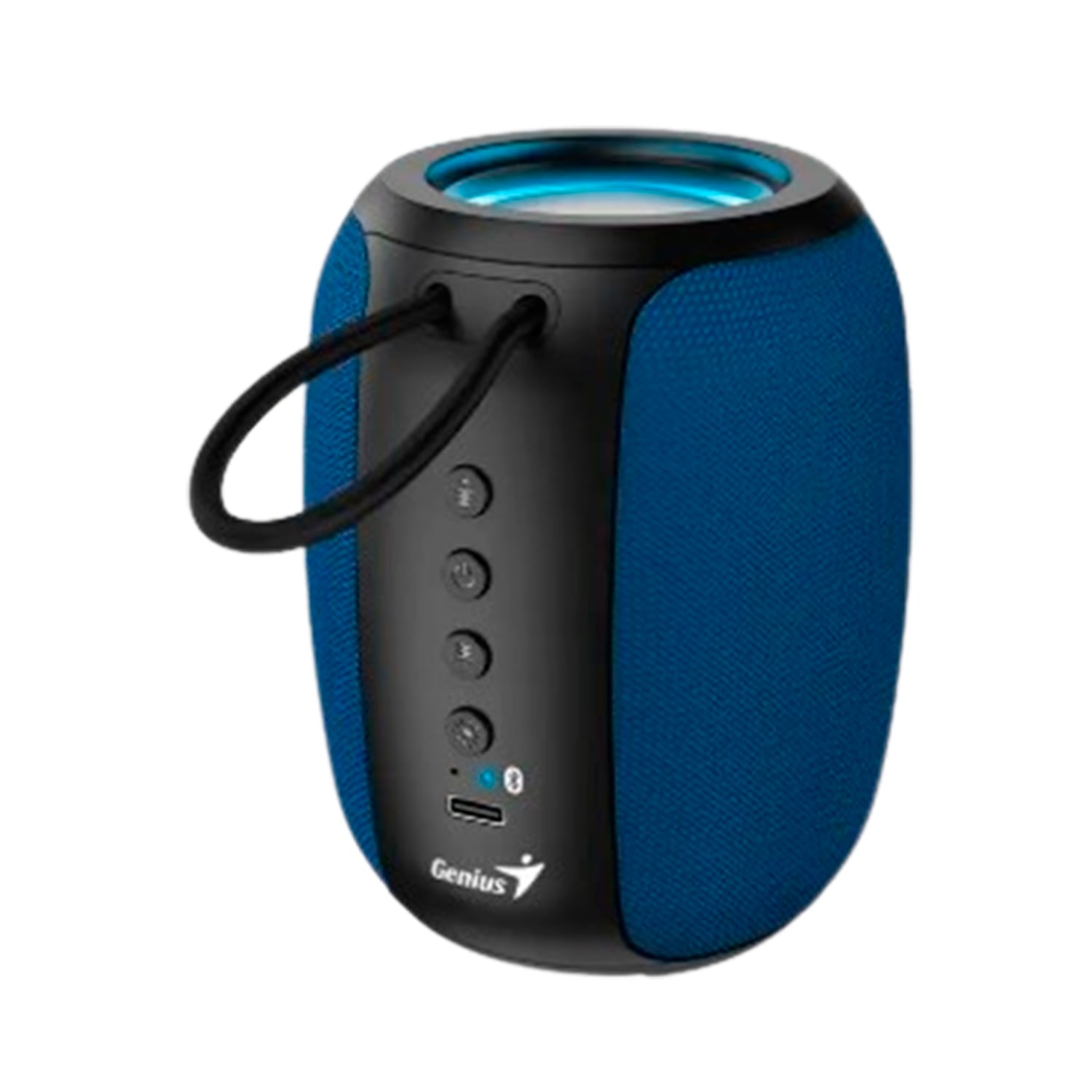 GENIUS PARLANTE SP-915BT BLUETOOTH 5.3 MICRO INTEGRADO RGB 5W RMS AZUL