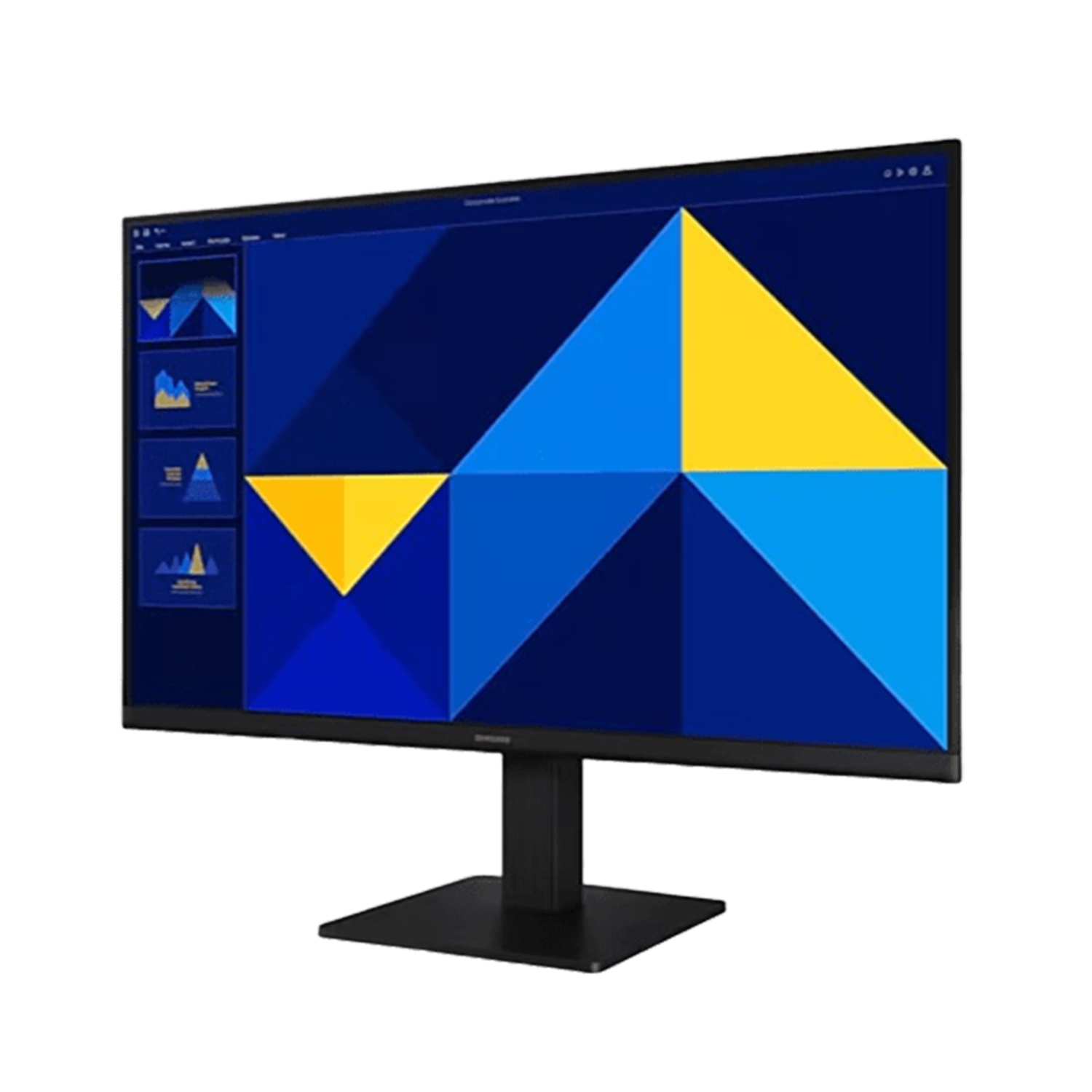 SAMSUNG MONITOR PLANO ESSENTIAL S3 DE 24 PULGADAS IPS FHD 1920 X 1080 NEGRO