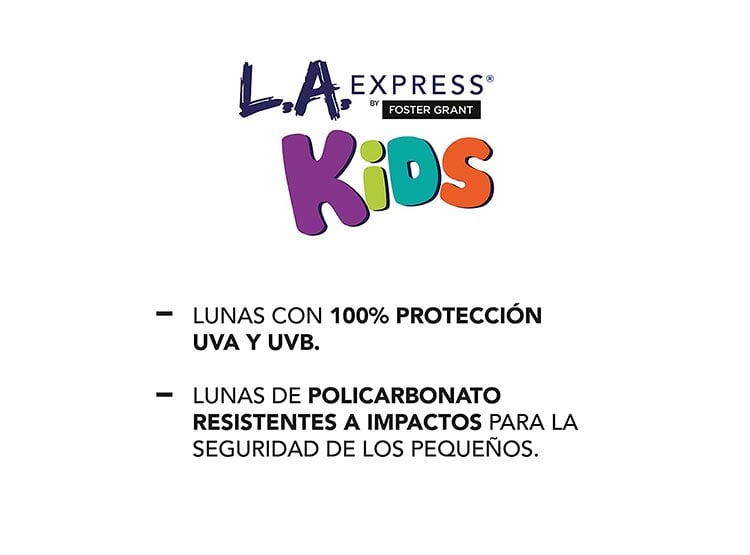 Ripley - LENTE SOL L.A. EXPRESS KIDS BILL GRN