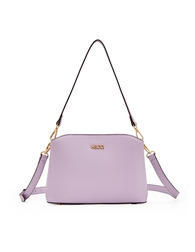 CARTERA CROSSBODY H&CO. 7268 LILA T/U