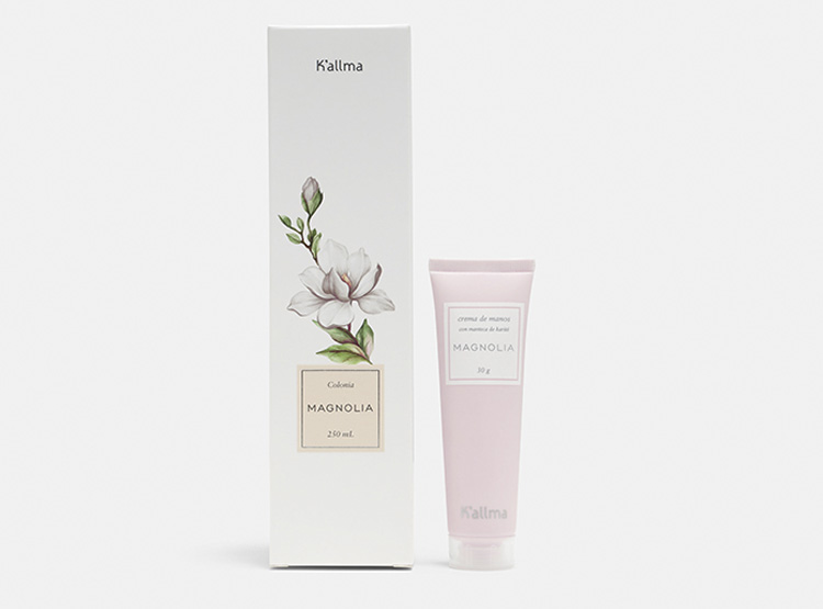 Ripley - COLONIA 235 ML+ CREMA MANOS K'ALLMA MAGNOLIA