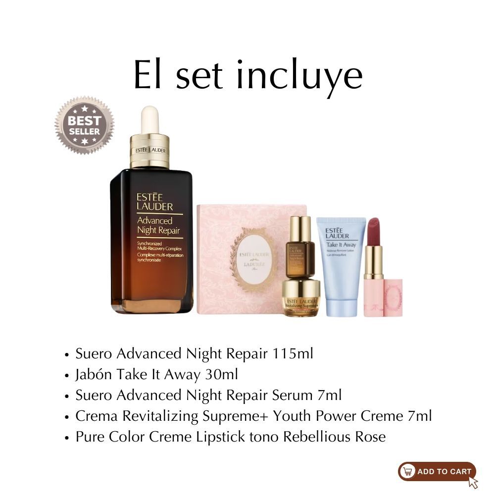SET ESTEE LAUDER ADVANCED NIGHT REPAIR + MINIS DE LUJO