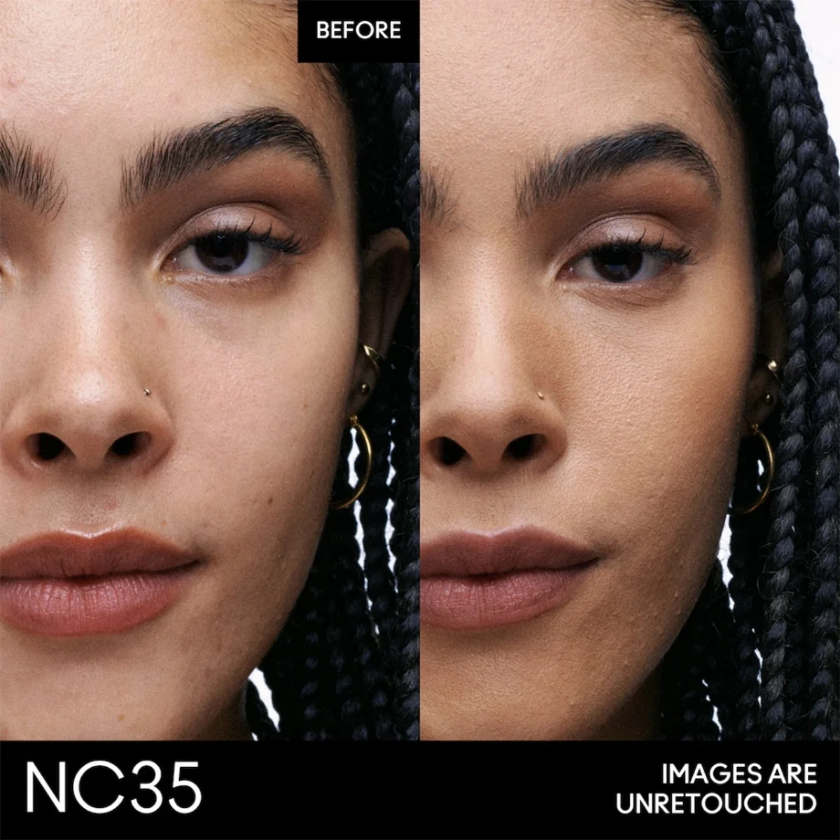 POLVO MAC STUDIO FIX POWDER PLUS FOUNDATION EN EL TONO NC35