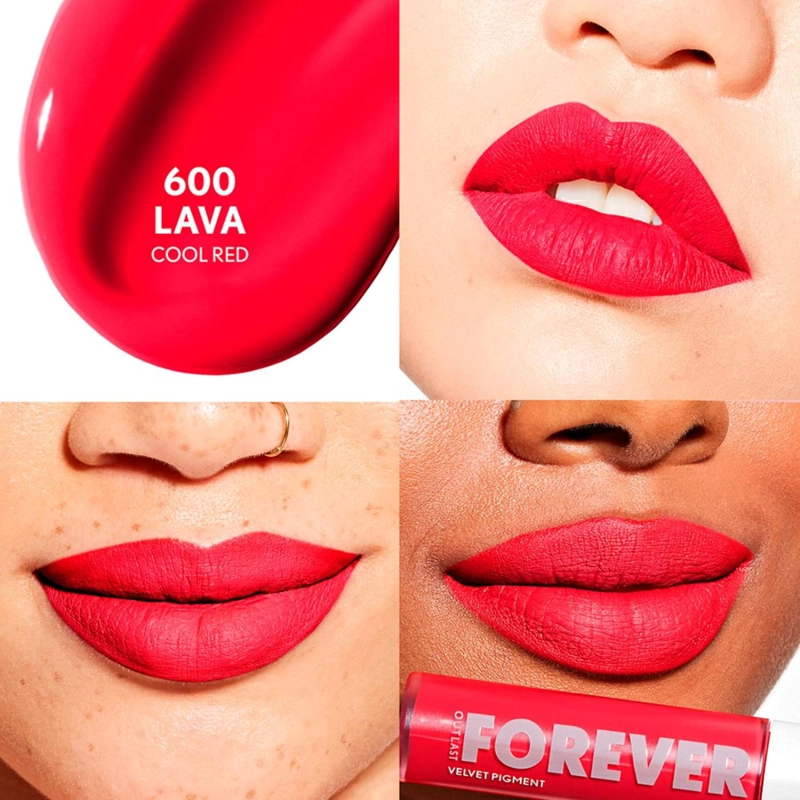 LABIAL COVERGIRL OUTLAST FOREVER VELVET PIGMENT LAVA 600