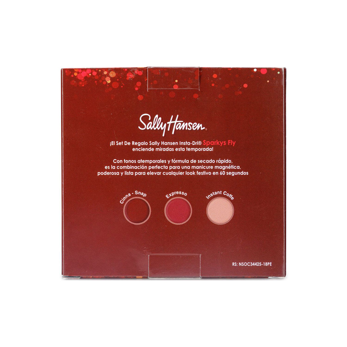 ESTUCHE SALLY HANSEN INSTA DRI SPARKS FLY 3 TONOS