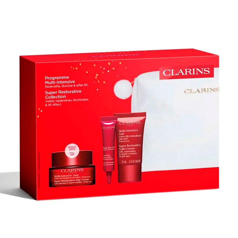 SET CLARINS SUPER RESTORATIVE STARTER KIT