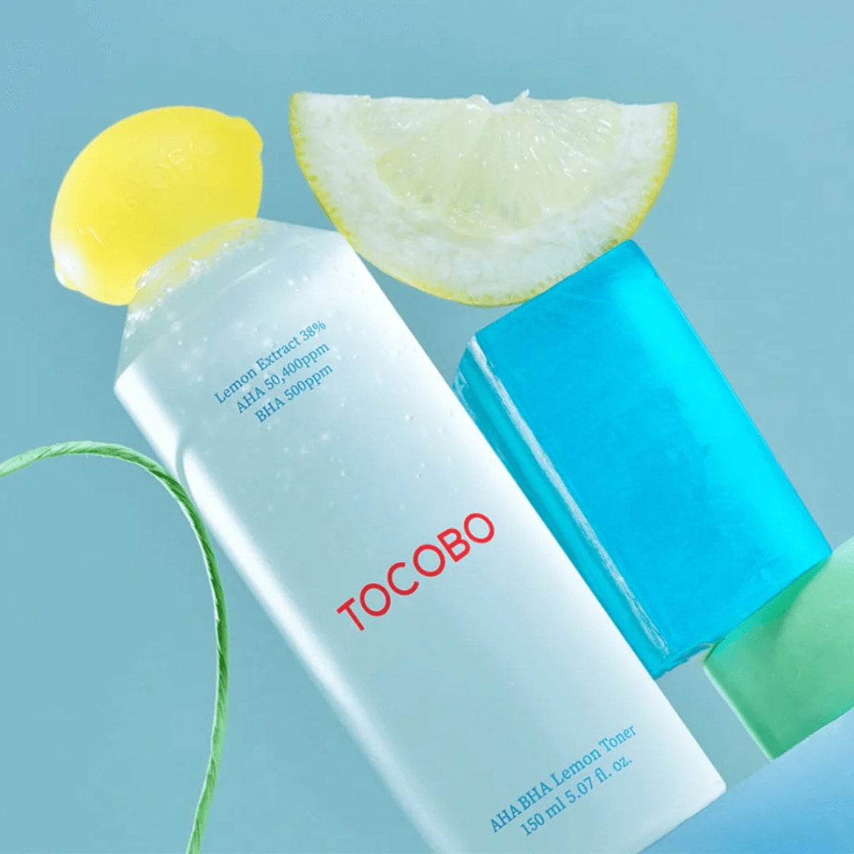 TÓNICO FACIAL TOCOBO AHA BHA LEMON TONER 150 ML