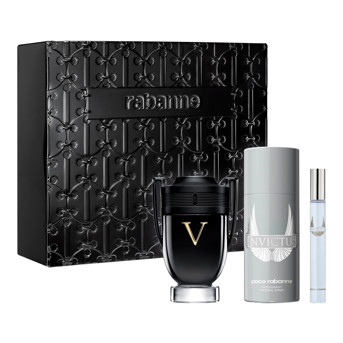 Ripley - SET PERFUME PACO RABANNE INVICTUS VICTORY HOMBRE EDT 100ML ...