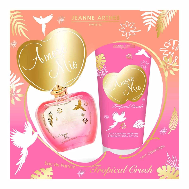SET AMORE MIO TROPICAL CRUSH EDP 100ML + BODY LOTION 200ML