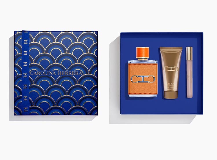 ESTUCHE CAROLINA HERRERA CH MEN INSIGNIA HOMBRE EDP 100 ML + AFTERSHAVE ...