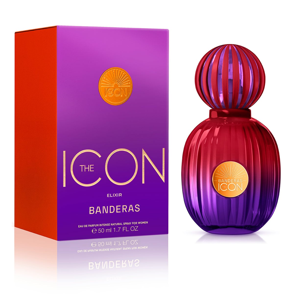 PERFUME ANTONIO BANDERAS THE ICON ELIXIR MUJER EDP INTENSE 50ML