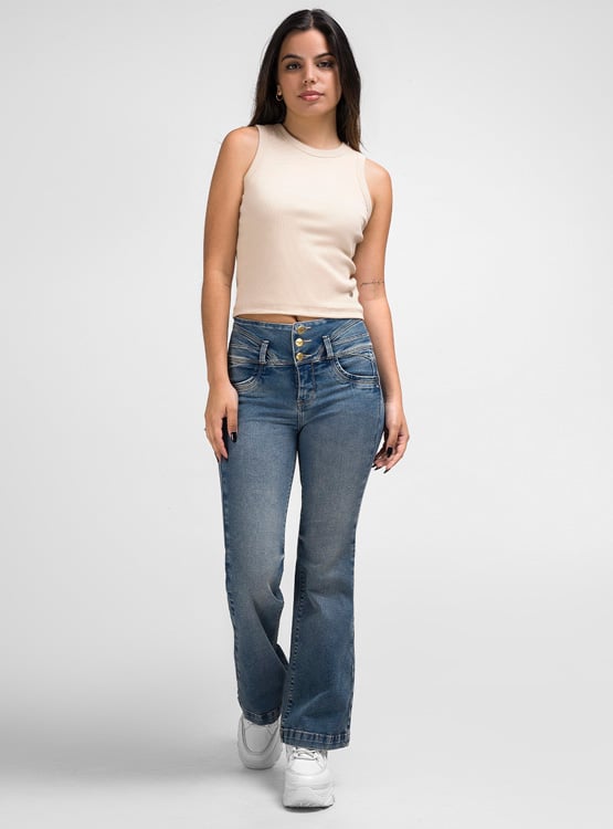 JEAN FLARE MUJER SQUEEZE TATIAHNA