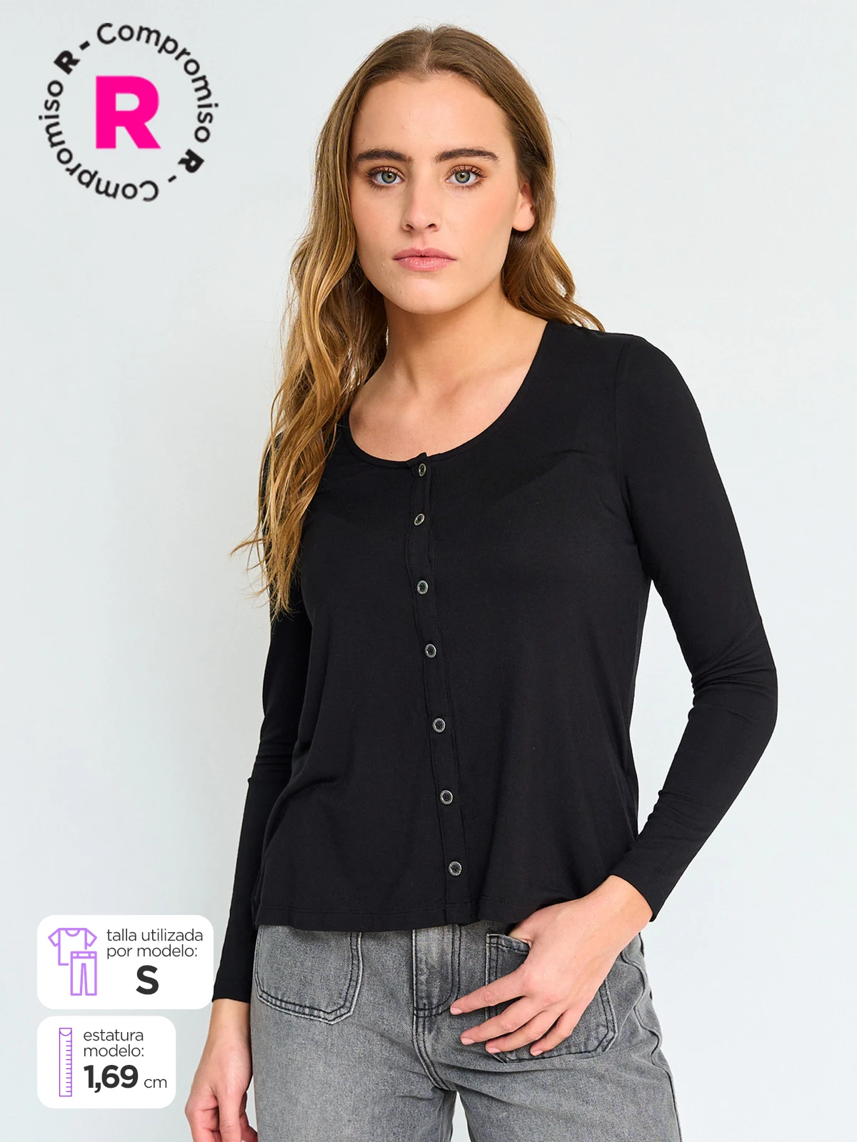 POLO MANGA LARGA MUJER BARBADOS BEBIL